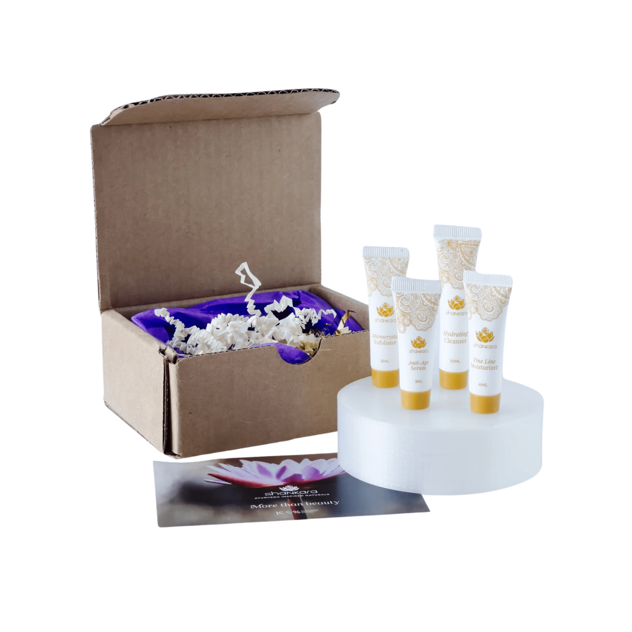 Vata Skin Care Sample Kit (For Dry Skin) – The Ayurveda Shop