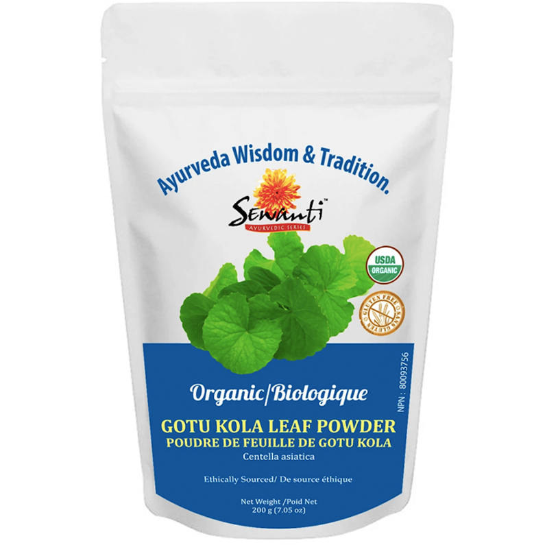 Gotu Kola Powder Organic 200g Enhances Memory The Ayurveda Shop