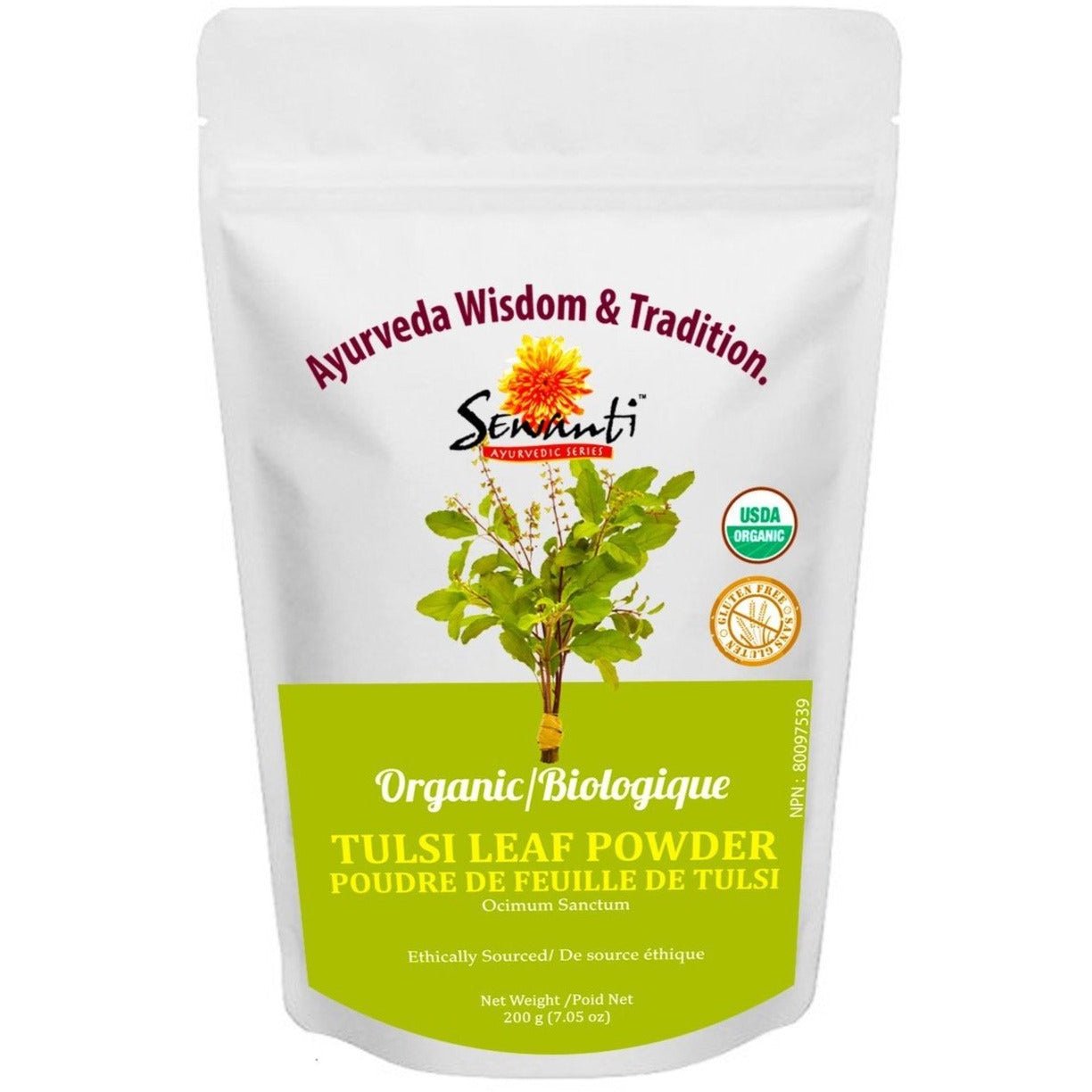 Tulsi Leaf / Holy Basil Powder - Organic – The Ayurveda Shop